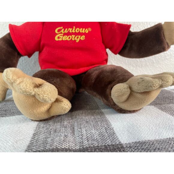 Curious George | Toys | Vintage Curious George Plush By Gund Red Shirt ...